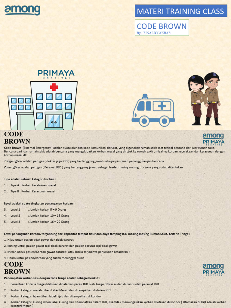 Materi Code Brown | PDF