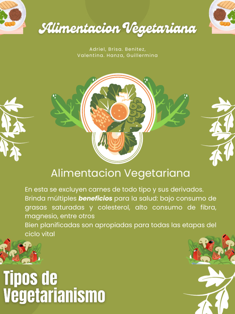 Guía Completa de Alimentación Vegetariana | PDF | Veganismo ...