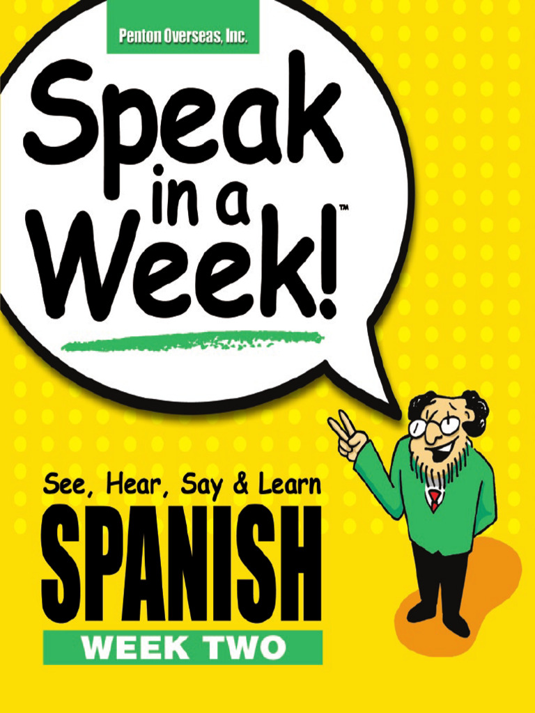 Spanish Speak in A Week - Week 2 of 4 - Book - Libgen - Li | PDF ...