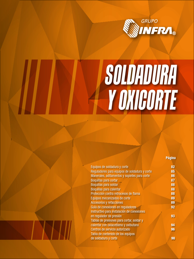 Equipos y Boquillas para Oxicorte Infra | PDF | Ingeniería de Procesos ...