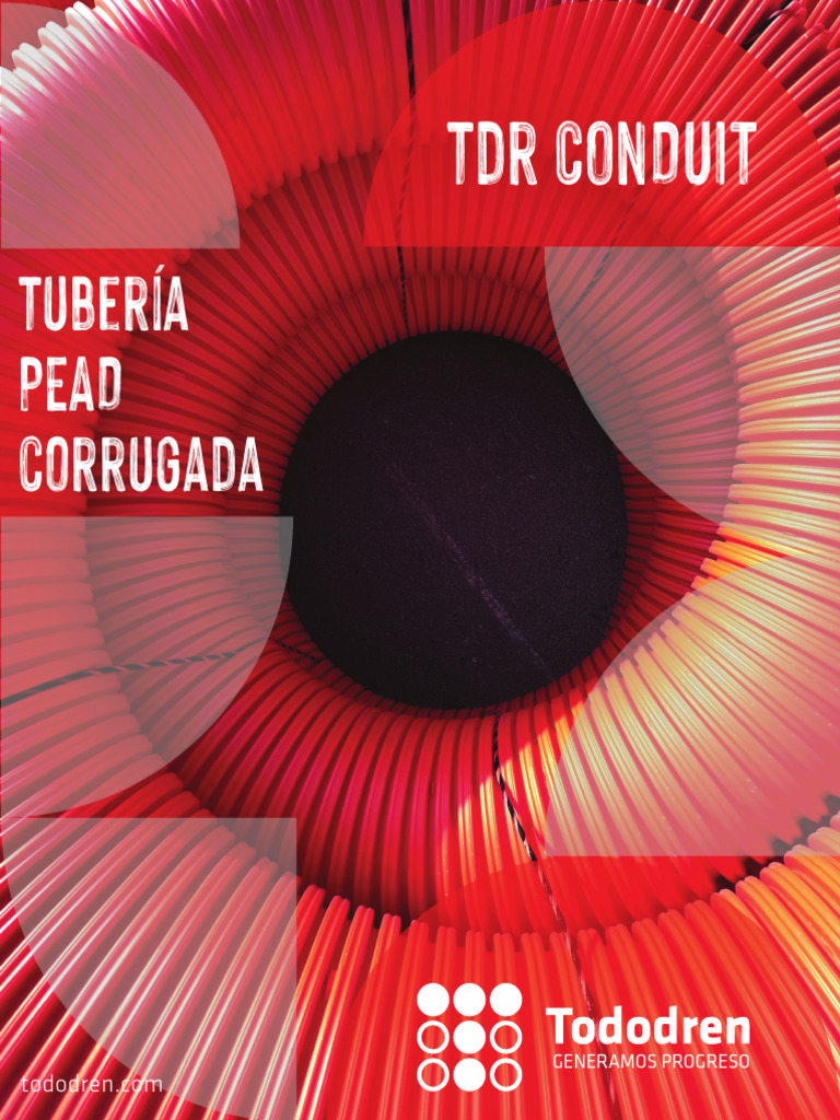 Tubería TDR Conduit para Cableado Subterráneo | PDF | Electromagnetismo ...