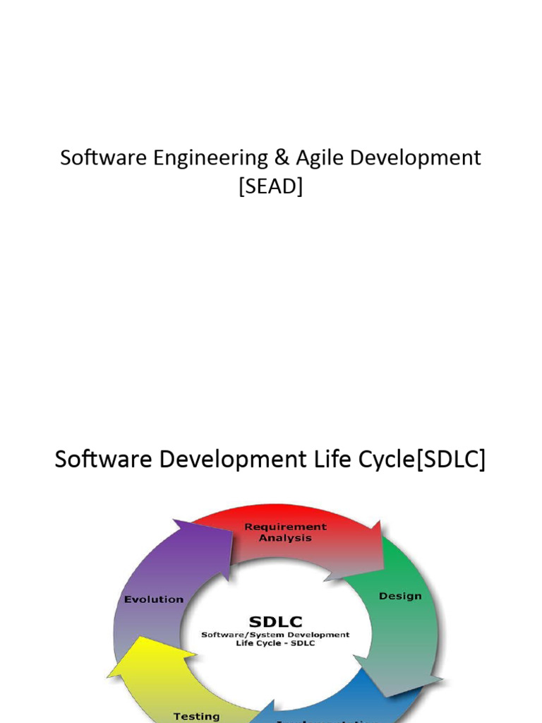 Unit 1sead | Download Free PDF | Software Development Process | Agile Software Development