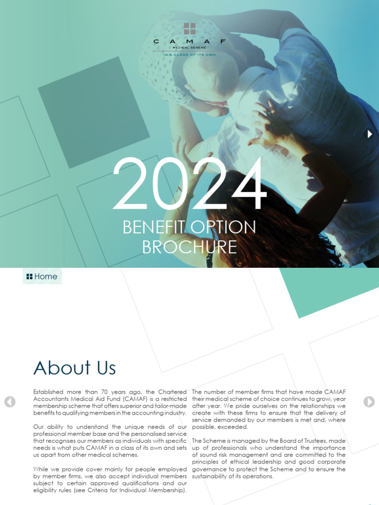 CAMAF 2024 Benefit Options Overview | PDF | Hospital | Health Care