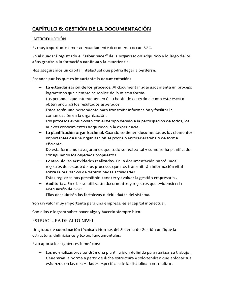 Resumen Tema 6 Calidad | PDF | Calidad (comercial) | Business