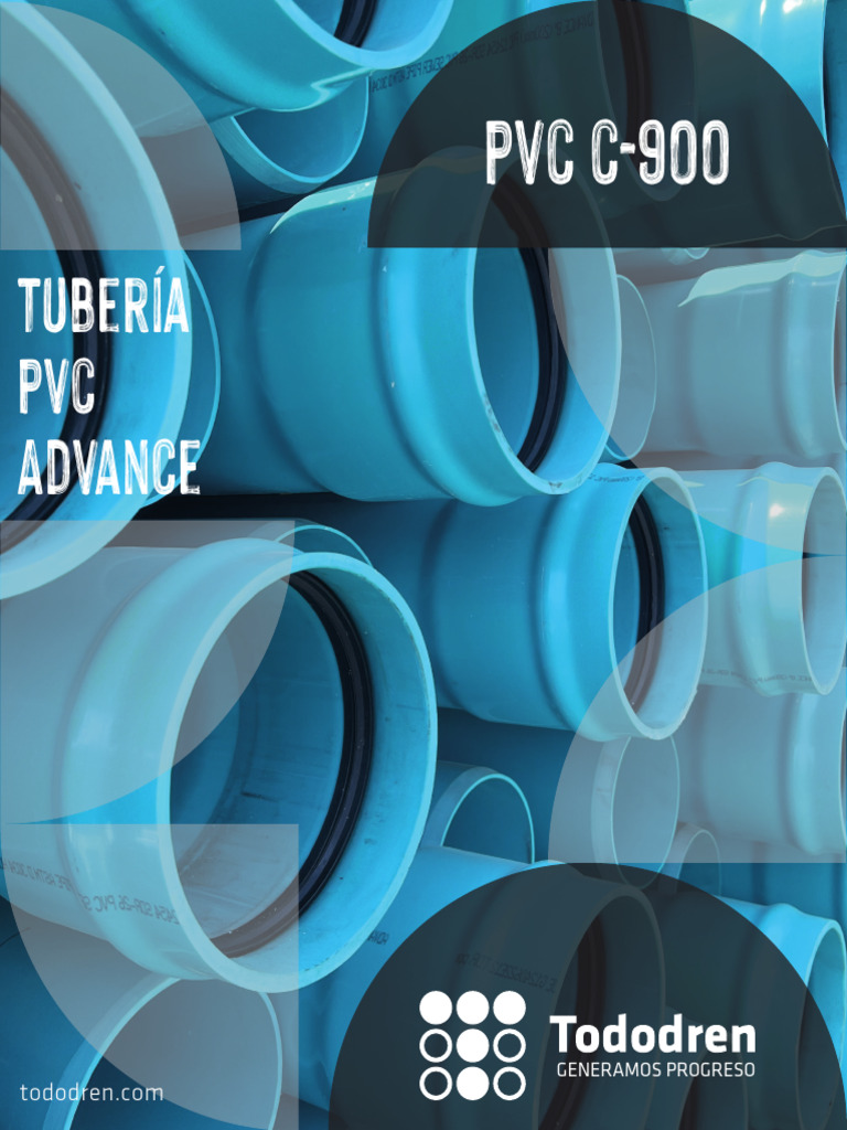 Tubería PVC C900 Tododren | PDF | Tubería (transporte de fluidos ...