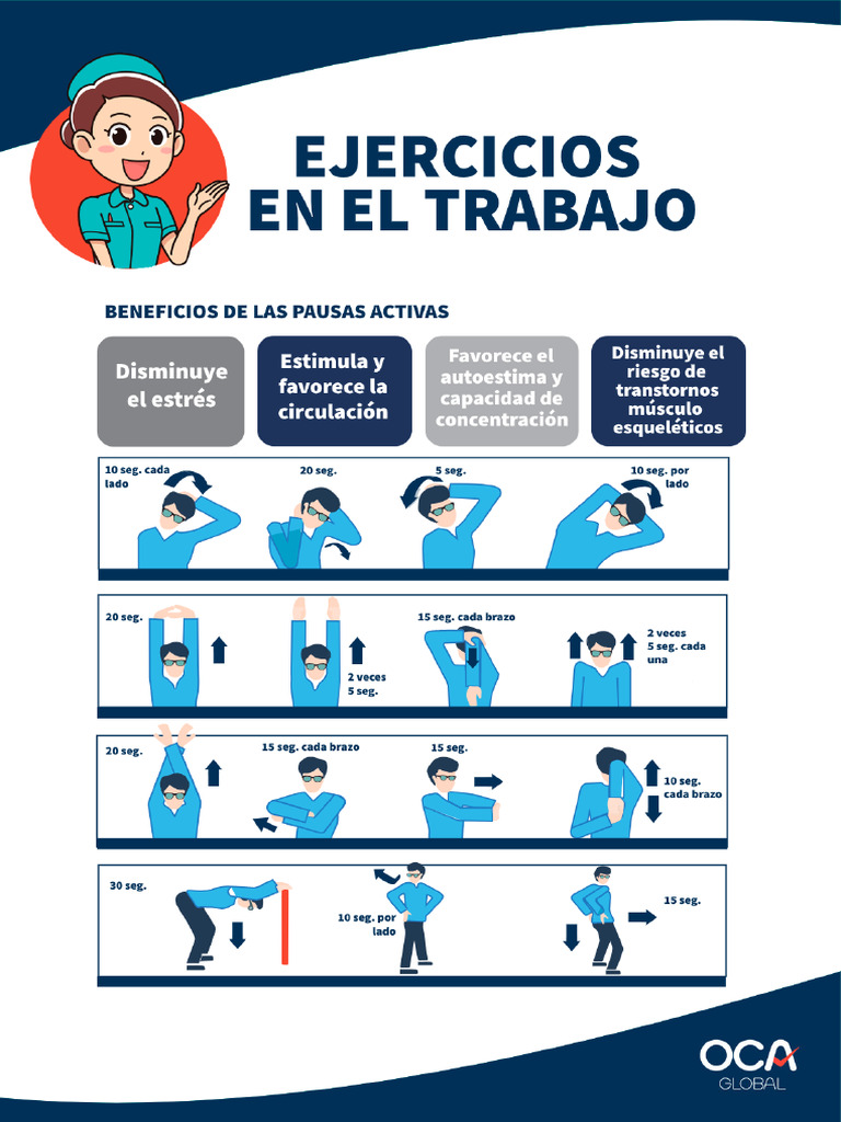 Afiche Pausas Activas | PDF