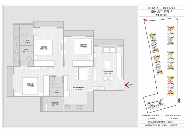 8 Type A Unit Floor Plan | PDF