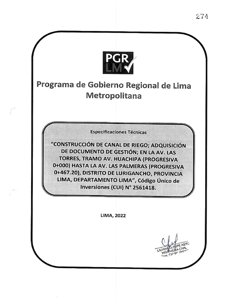 2.Especificaciones+Tecnicas+Ioarr 20221018 170415 898 | PDF