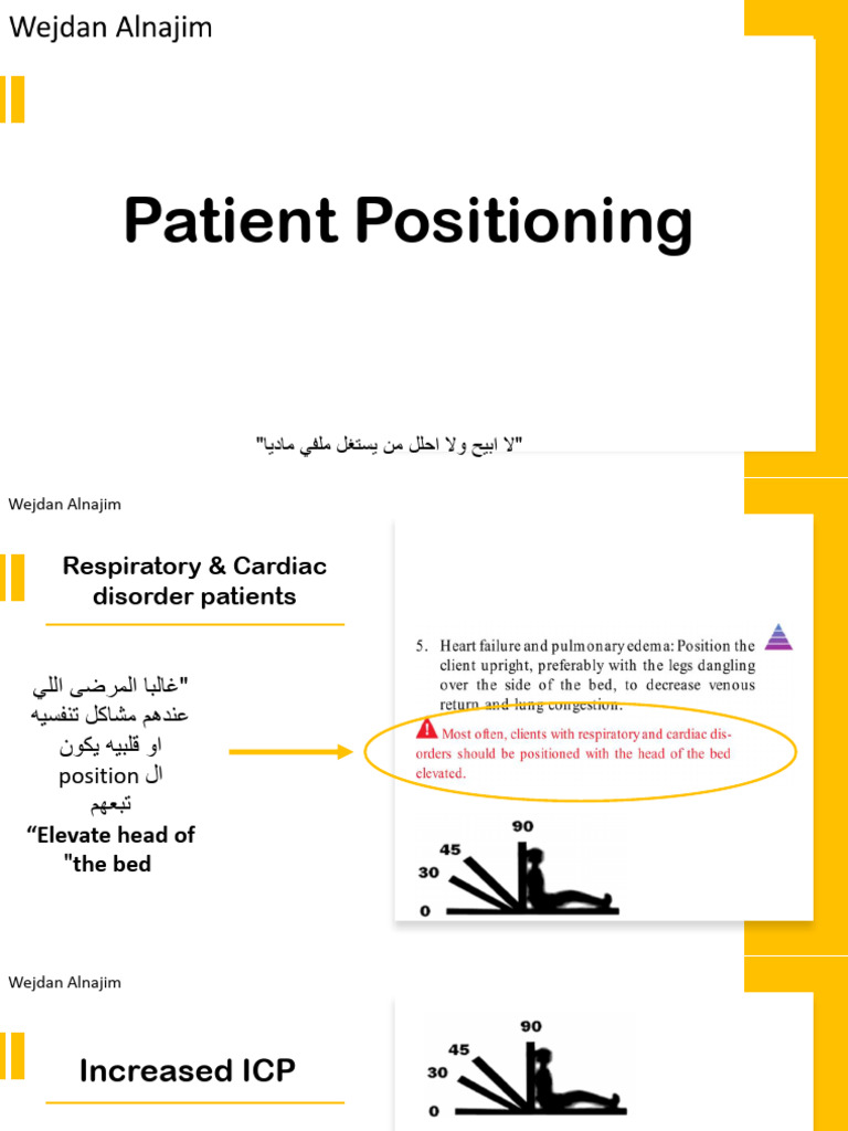 Patient Positioning | PDF | Anatomical Terms Of Motion | Medical ...