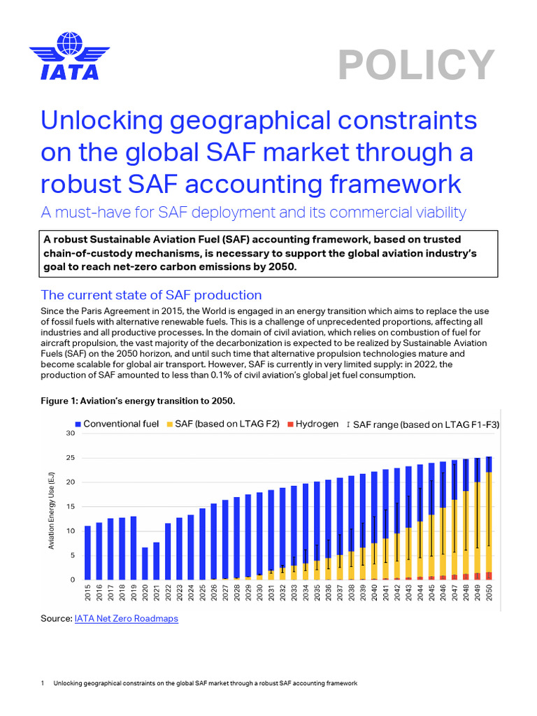 Iata Saf Accounting Benefits | PDF | Supply Chain | Climate Change ...