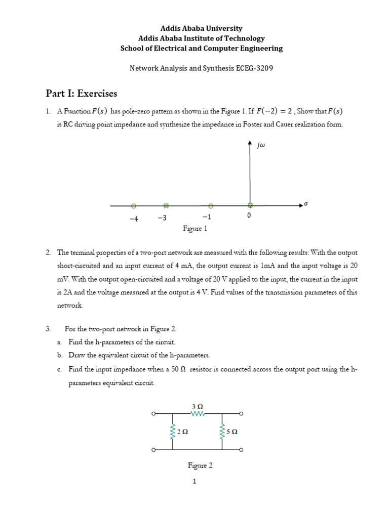 NAS Exercise Assignment&miniproject | PDF | Electrical Engineering ...