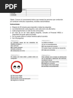 Examen Teorico Intrant Compress | PDF | Tráfico | Licencia de conducir
