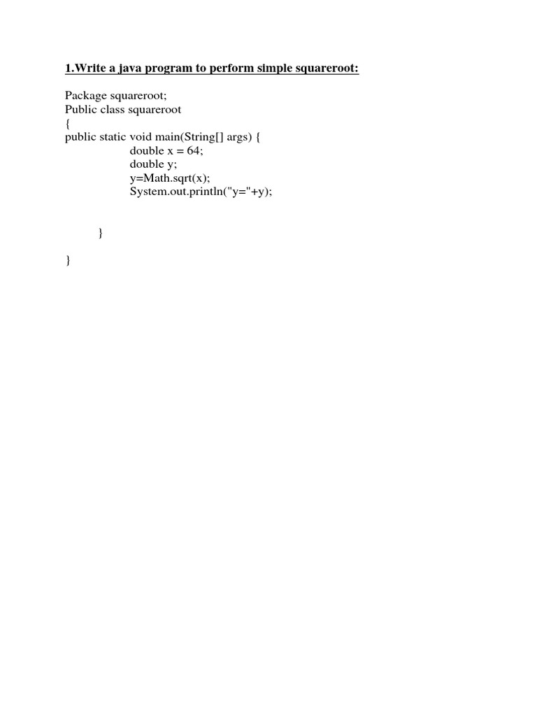 Java Progrms | PDF | Software Development | Computing