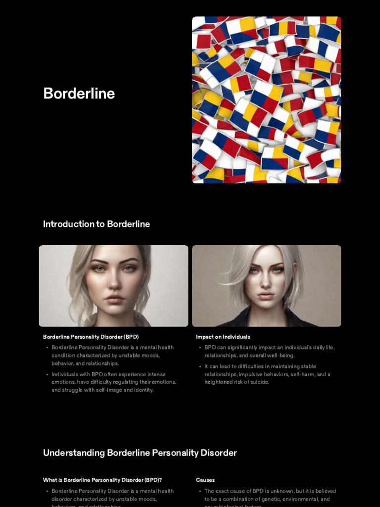 Borderline | PDF | Borderline Personality Disorder | Mental Disorder