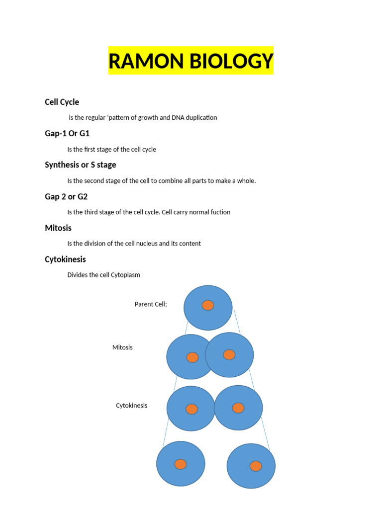 Understanding the Cell Cycle and Genetics | PDF | Mitosis | Meiosis