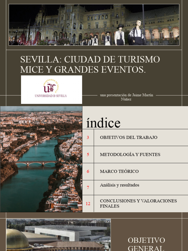 Presentación TFG Jaime | PDF | Turismo | Sevilla
