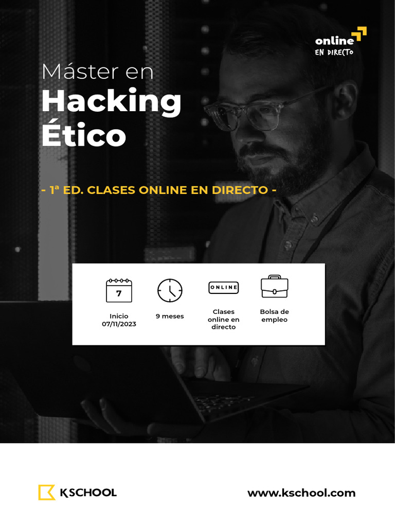 KSchool Master Hacking Etico | PDF | La seguridad informática | Seguridad