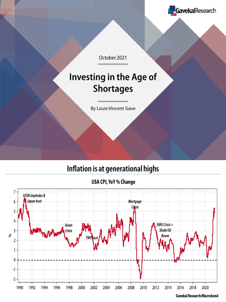 Louis-Vincent Gave - October 2021 | PDF | Price Controls | Economies