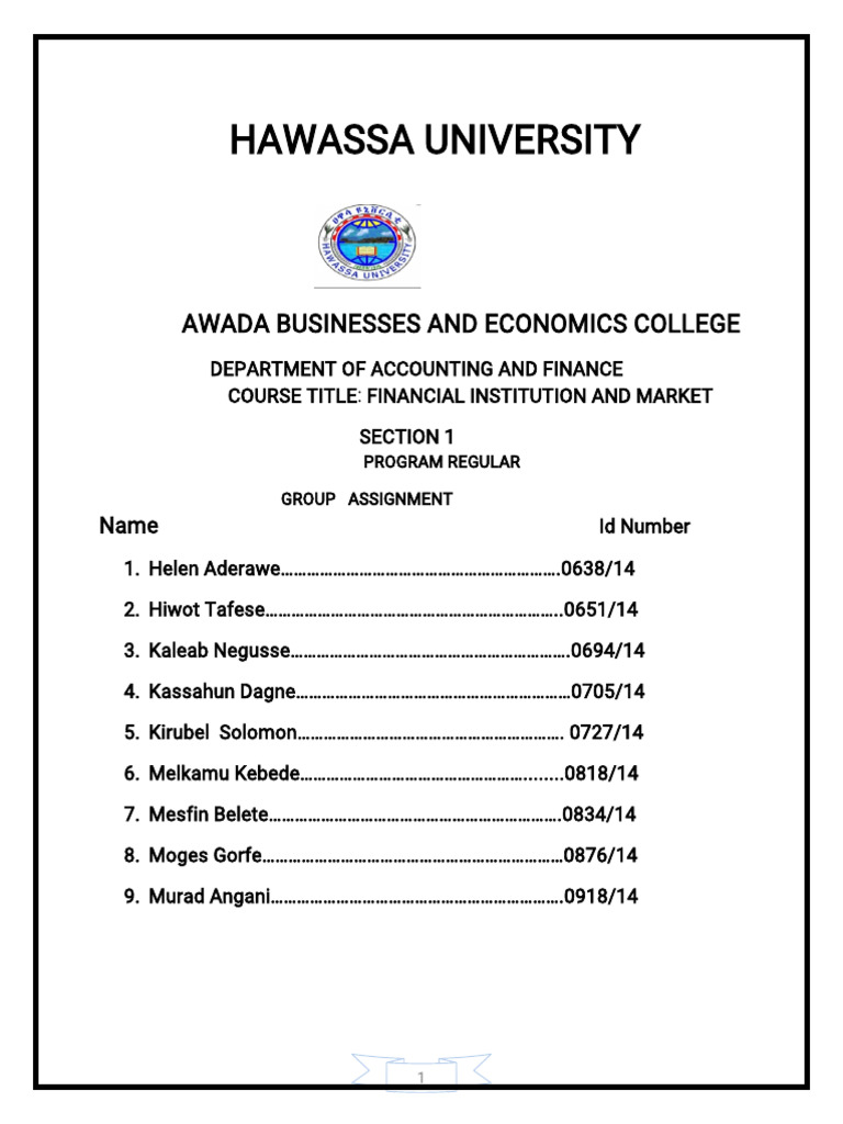 Group Assi FIM | PDF