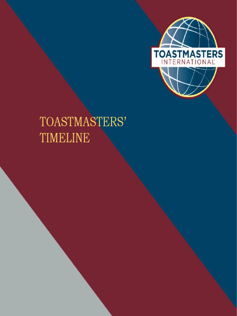 Toastmasters Presentation | PDF | Religion & Spirituality | Lifestyle