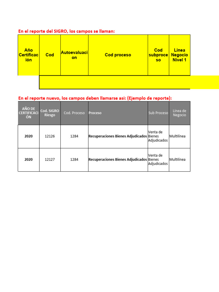 Reporte de Riesgos Operacionales para Análisis | PDF
