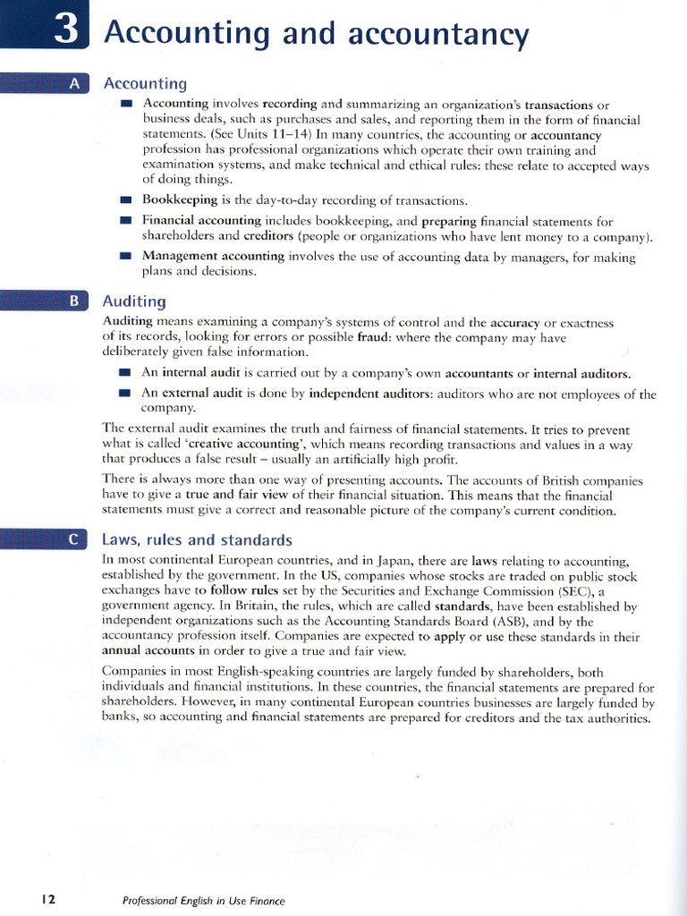 01 Accounting and Accountancy | PDF