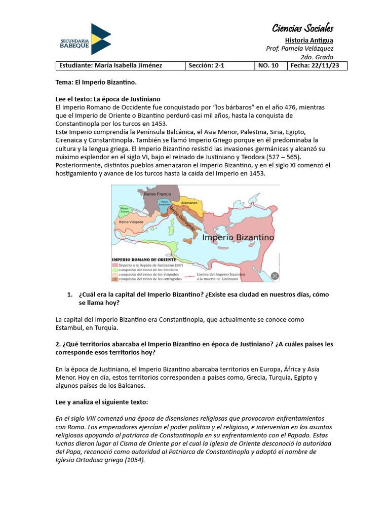 Historia del Imperio Bizantino | PDF | imperio Bizantino | Iglesia ...