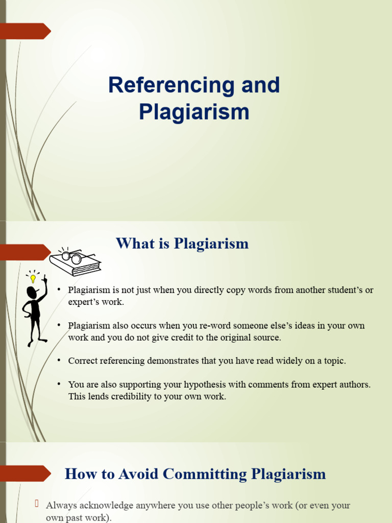 Chap 5 - Referencing and Plagiarism - VU | PDF | Tuberculosis | Plagiarism