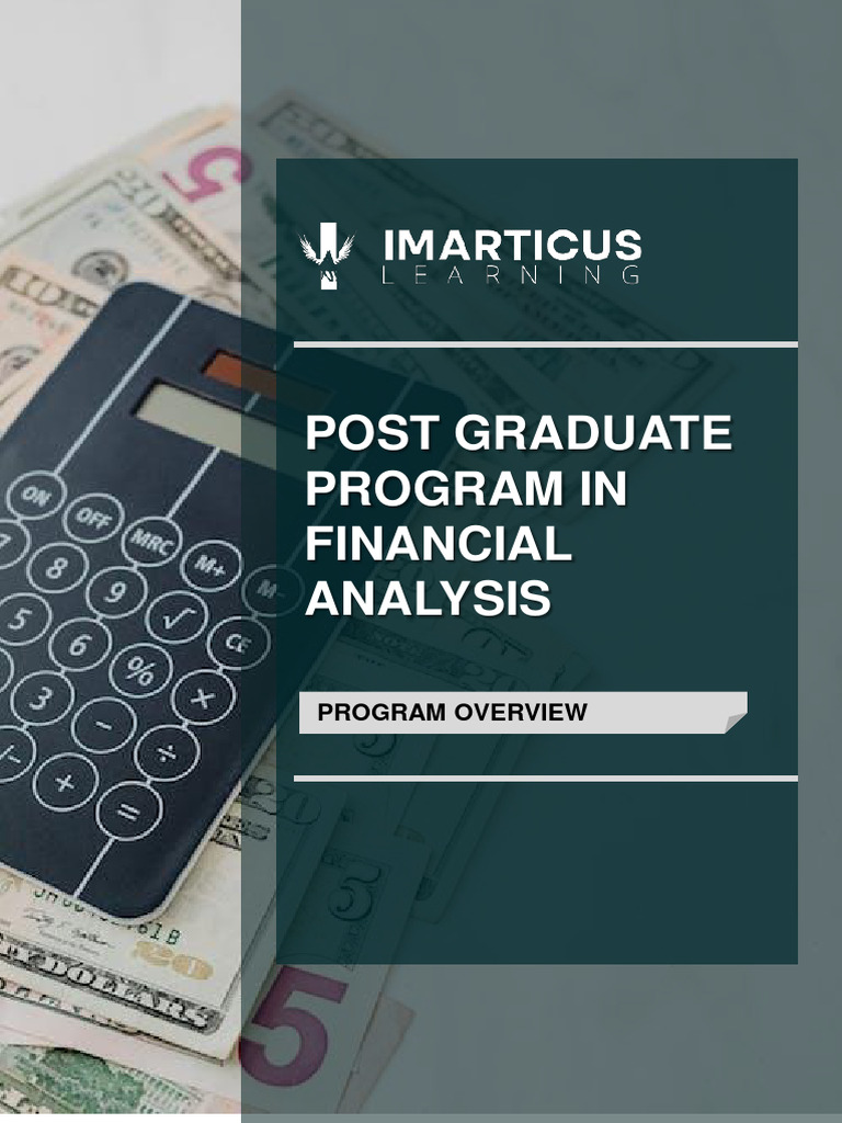 PGFAP Program Overview | PDF | Valuation (Finance) | Capital Budgeting