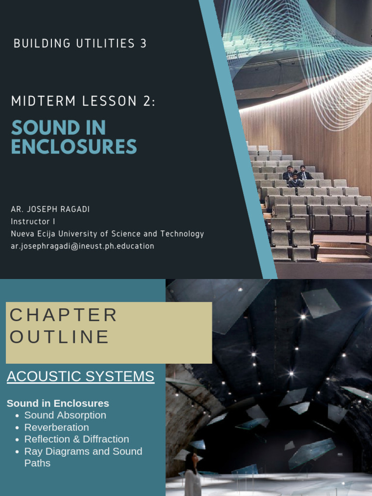 Acoustic Design for Architects | PDF | Reflection (Physics) | Sound