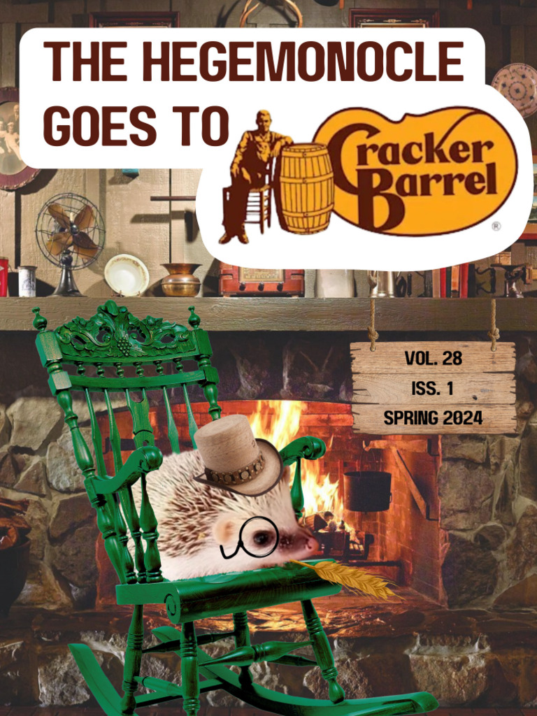 The Hege Goes To Cracker Barrel | PDF | Dormitory
