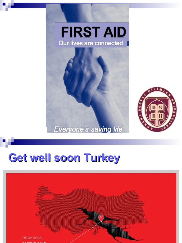 01 General First Aid İnformation 2023 | PDF | Human Body | First Aid