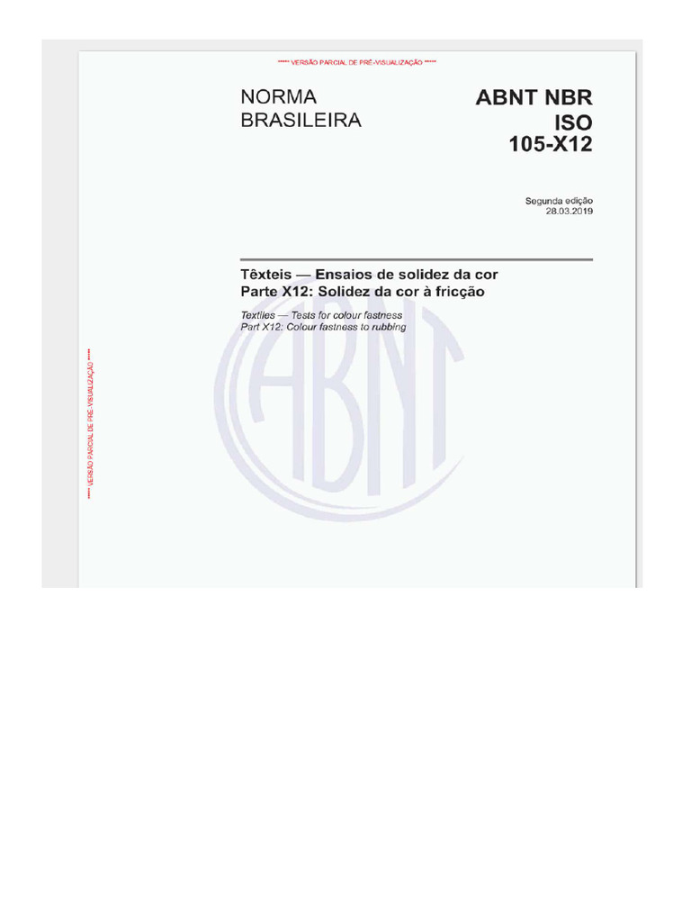 Iso 105 X 12 | PDF