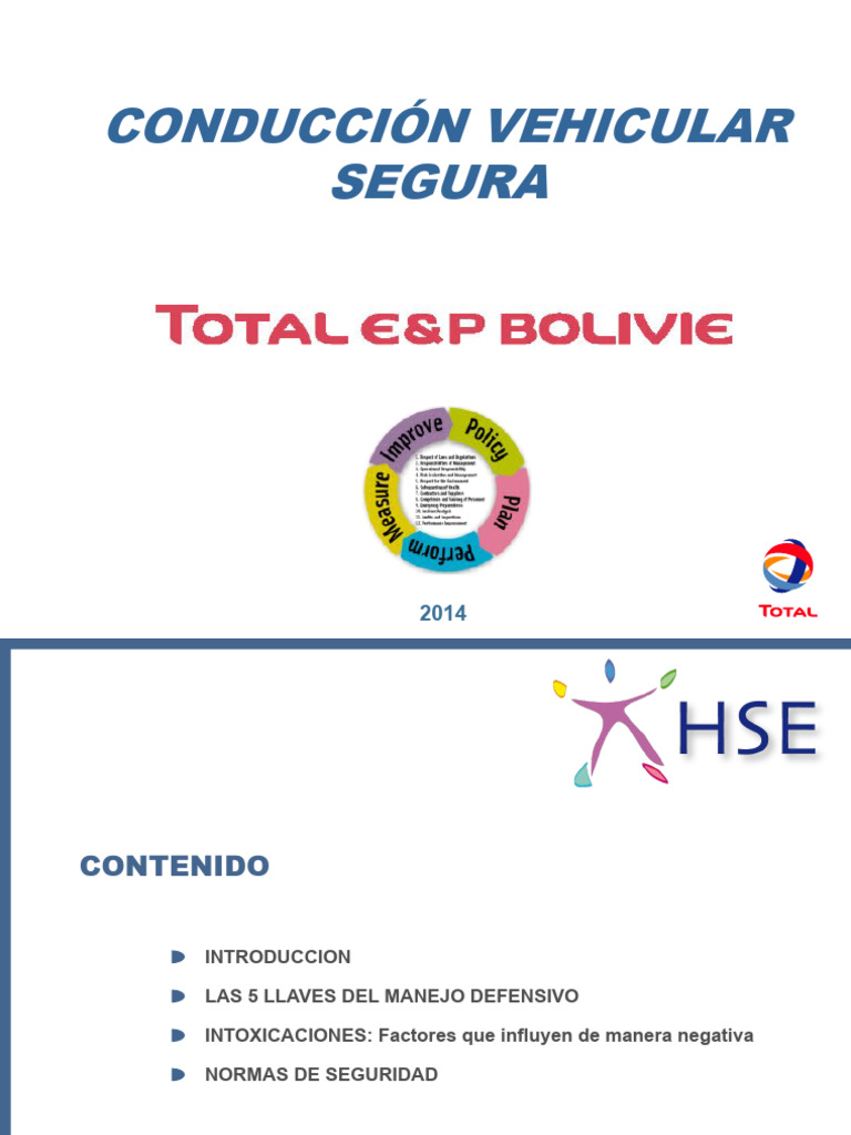 Conducción Vehicular Segura 2014 | PDF | Seguro de vehículo | Transporte
