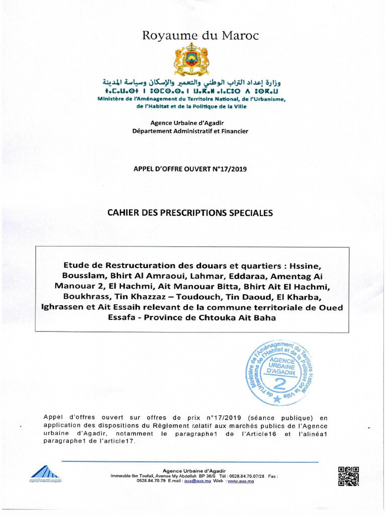 Cahier de Charge | PDF Cahier de Charge | PDF