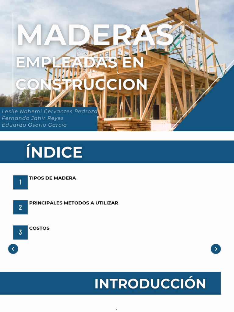 Maderas | PDF | Madera | Carpintería