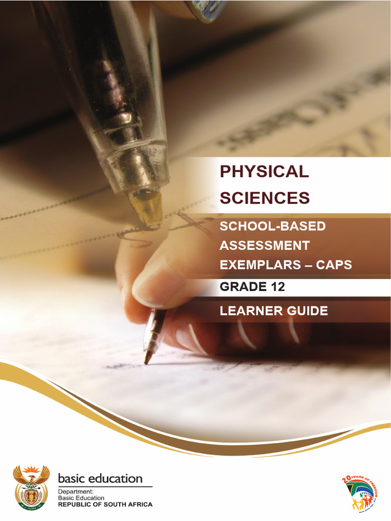 Physical Science Learner Guide | PDF | Voltage | Ester