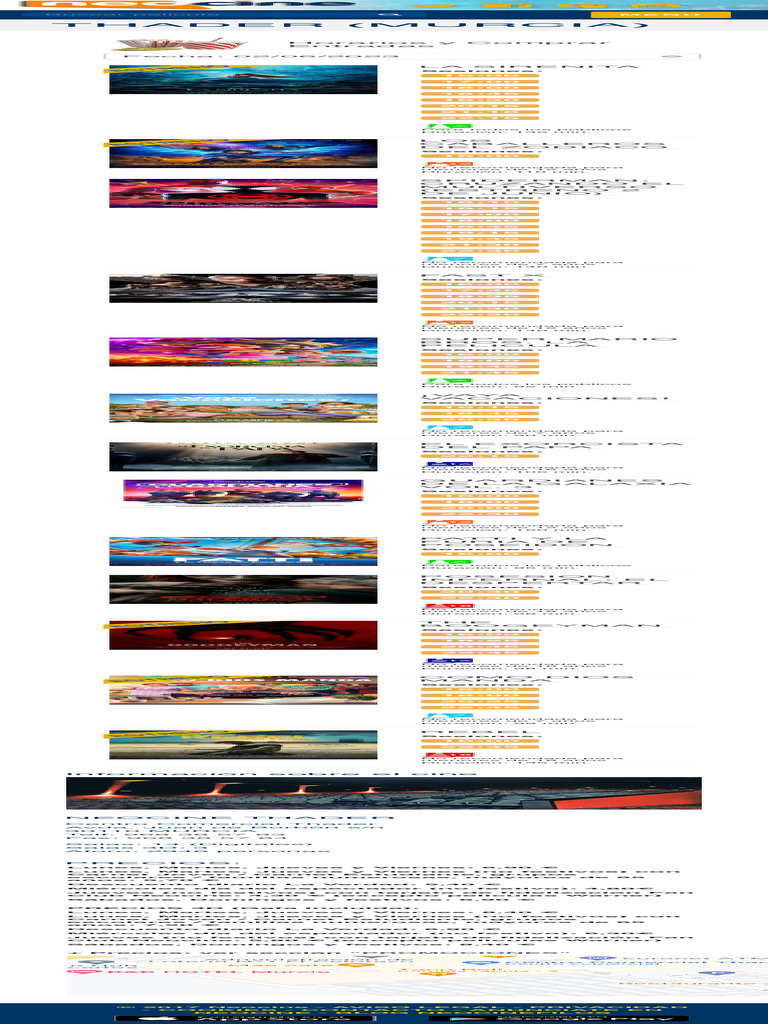 Cartelera y Precios en Neocine Thader | PDF