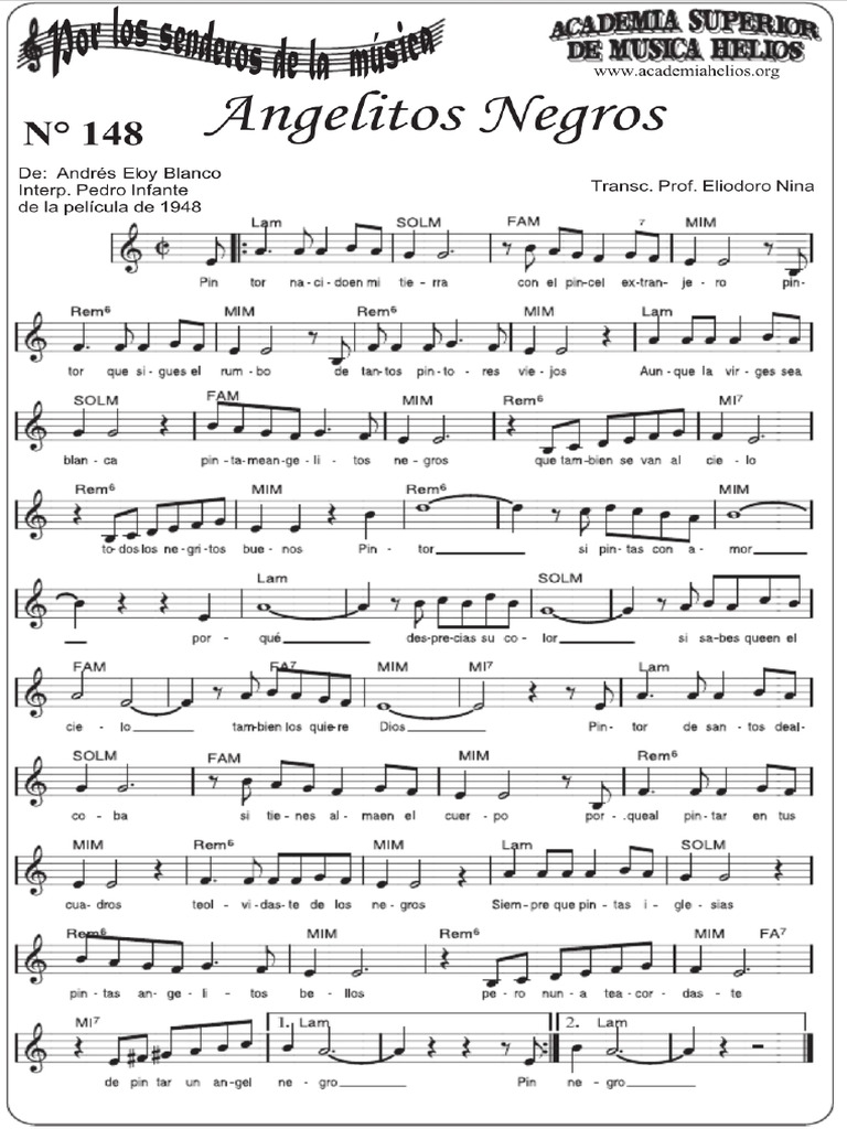 Angelitos Negros | PDF
