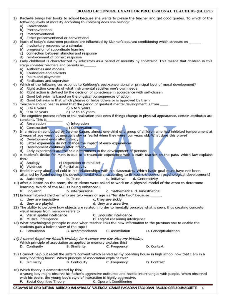 Faci Learning Review | PDF | Id | Psychology Faci Learning Review | PDF | Id | Psychology