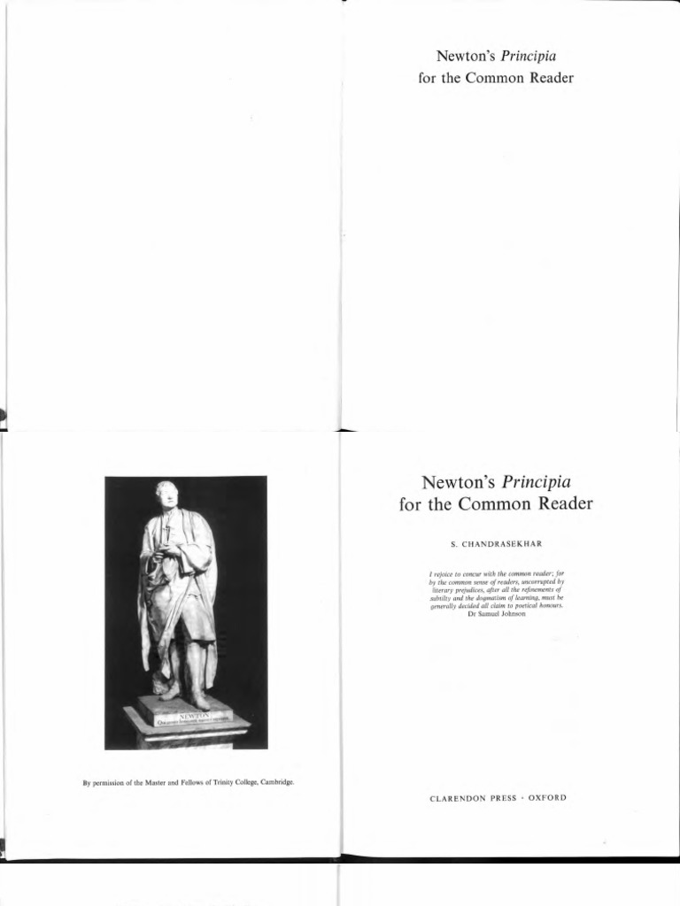 Newton S Principia | PDF | Newton's Laws Of Motion | Orbit