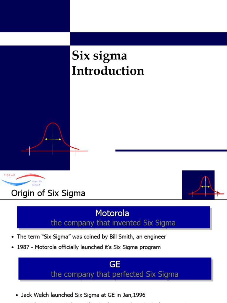 6 Sigma Good Presentation Pdf Six Sigma Sampling Statistics