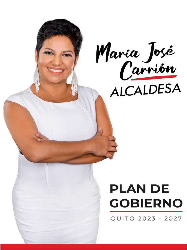 María JoséCarrión Cevallos | PDF | Alcalde | Gobierno