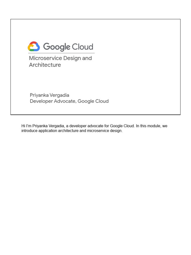02 Microservice Design and Architecture | Download Free PDF ...