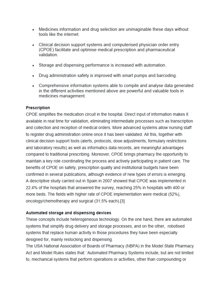 Cpoe Pdf Medical Prescription Social Programs
