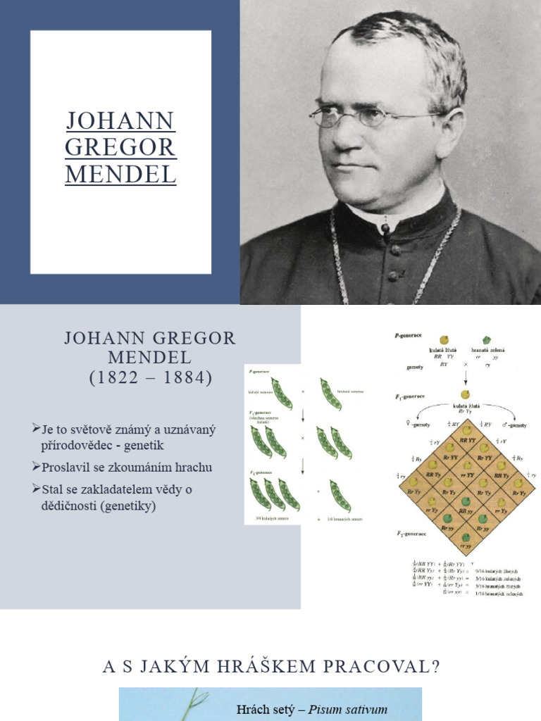 Johann Gregor Mendel | PDF