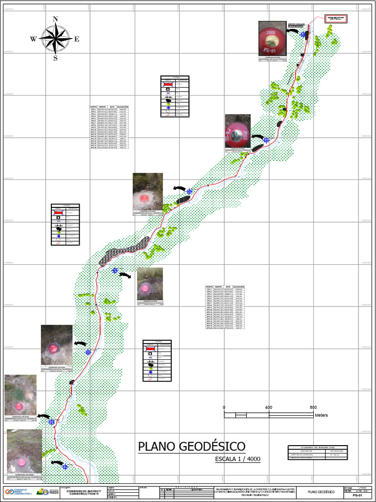 09.04.01. Plano Geodesico-Pt-A0 - 1 | PDF