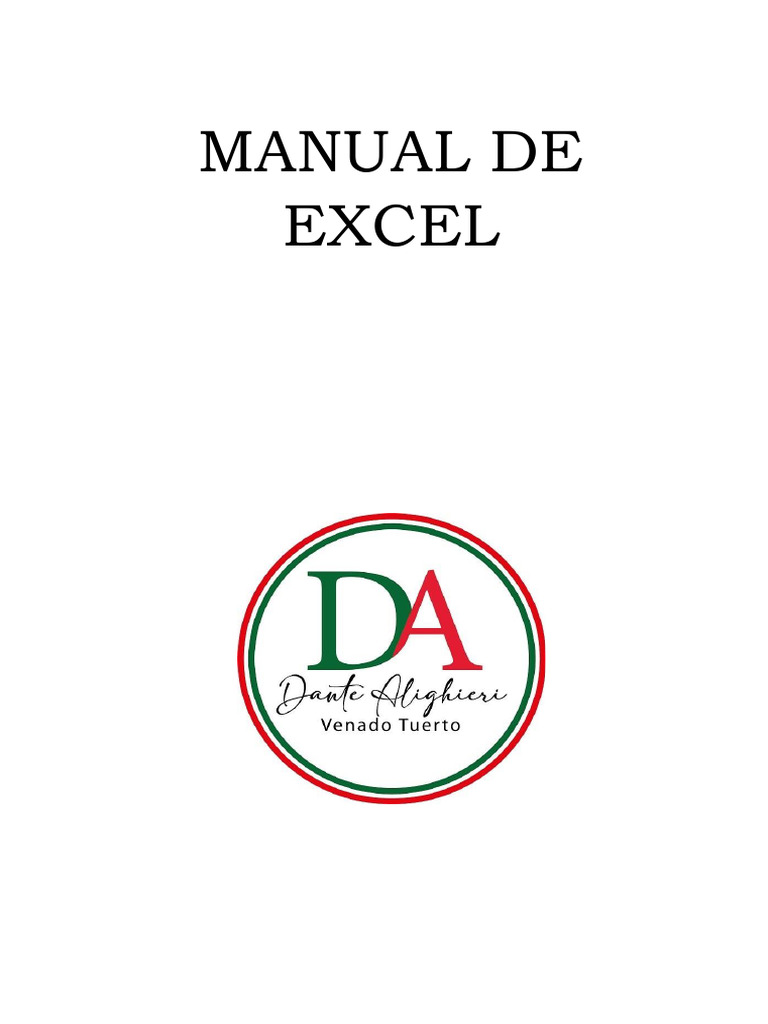 Manual Excel 2023 | PDF | Microsoft Excel | Tabla (base de datos)