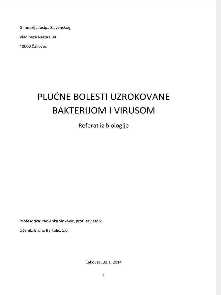 Dokumen - Tips Referat-Biologija | PDF