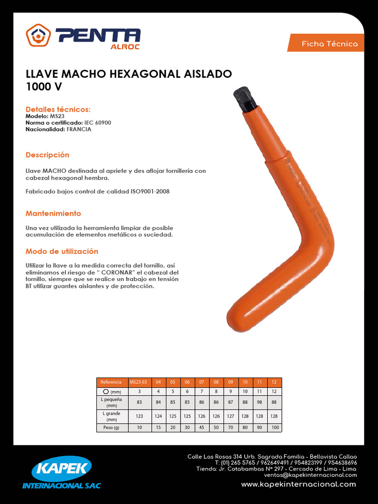 Penta Alroc ms23 | PDF